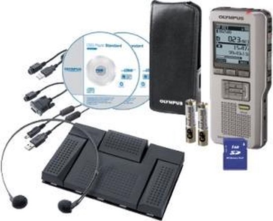 Dictation & Transcription Kit - Silver Pro (DS-2500, RS28H, E102, DSS ...