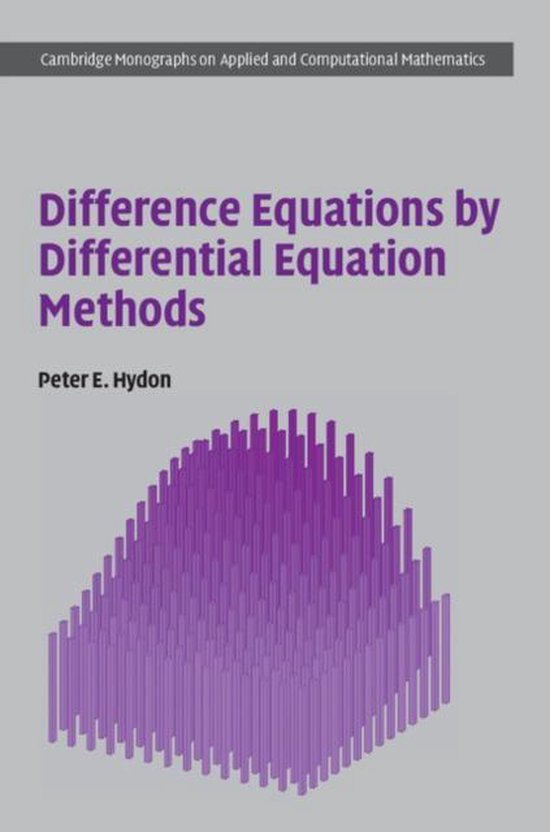 Difference Equations By Differential Equation Methods | 9780521878524 ...