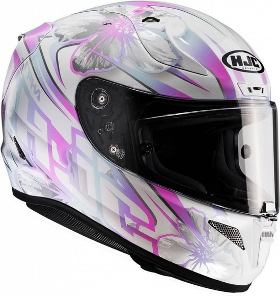 HJC Integraalhelm RPHA-11 Candra MC-8 White/Pink-M | bol.com