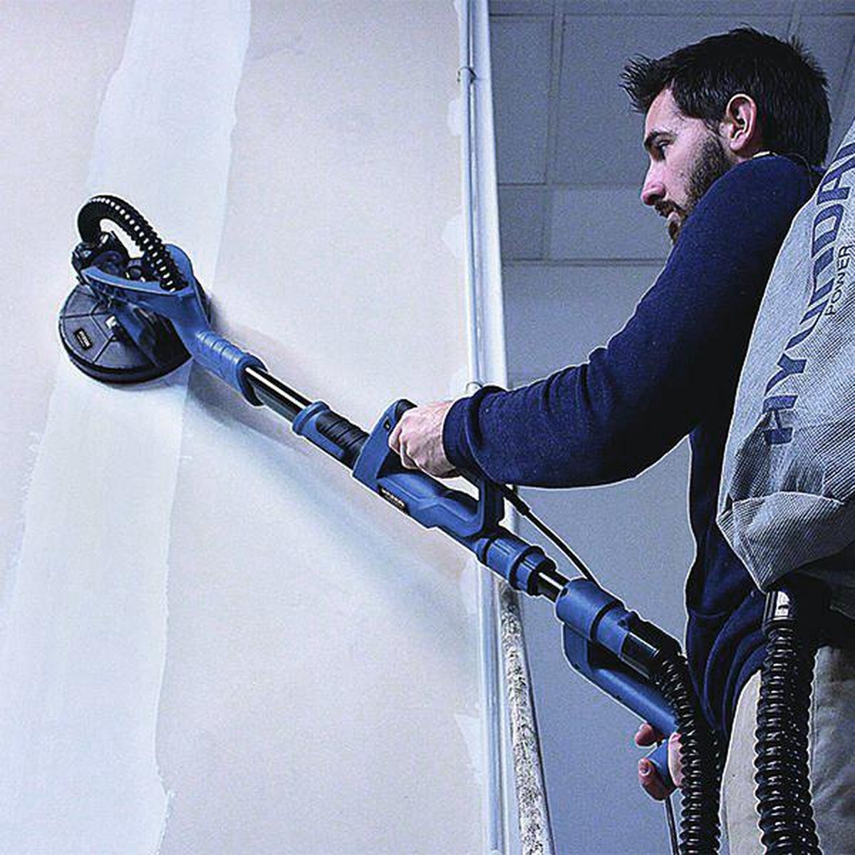 Hyundai schuurmachine langnek (plafond en muur) 750W met stofafzuiging ...