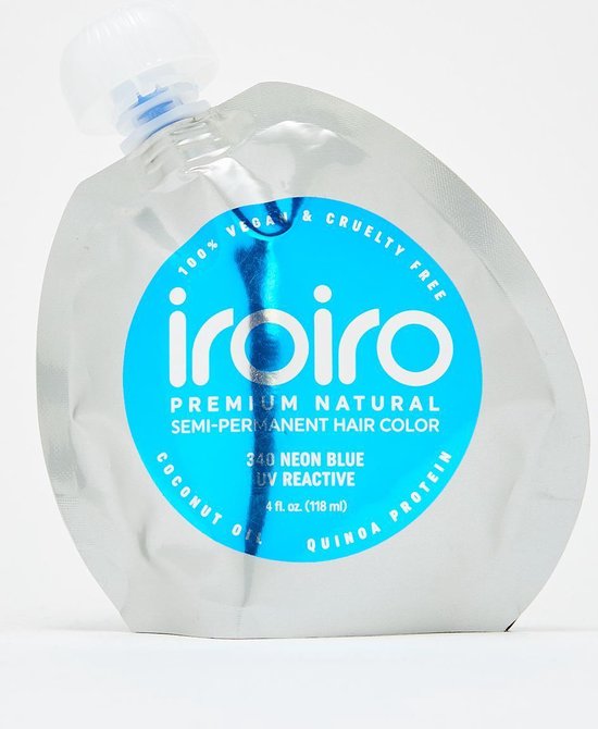 Iroiro Semi Verf 340 Blue Neon 118ml | bol.com