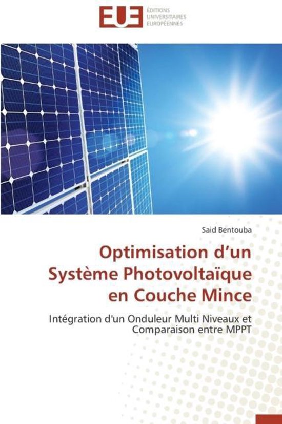 Omn.Univ.Europ.- Optimisation D Un Système Photovoltaïque En Couche Mince, Bentouba-S... | bol