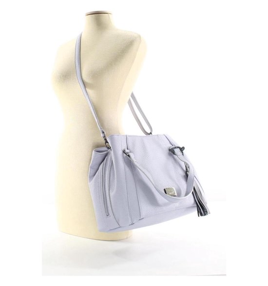 BOO! - Afneembare riem - 3 vakken - Trendy - Handtas - Paars | bol.com