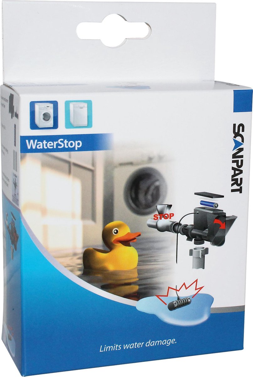 Scanpart elektronisch waterslot met sensor - Voor wasmachine en vaatwasser -... | bol