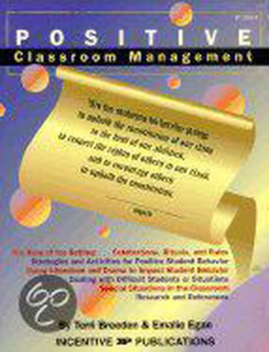 Positive Classroom Management, Emalie Egan | 9780865303553 | Boeken | bol