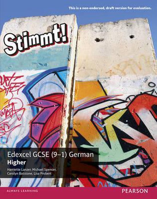 Stimmt! Edexcel GCSE German Higher Student Book | 9781292171548 ...
