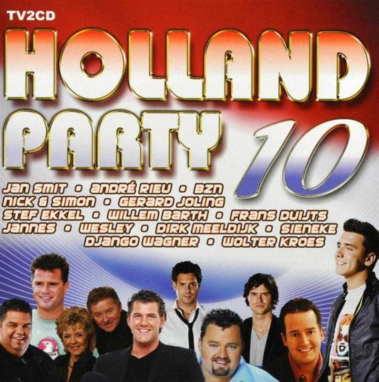 Holland Party Deel 10 Tv2Cd Various Artists CD album Muziek Bol