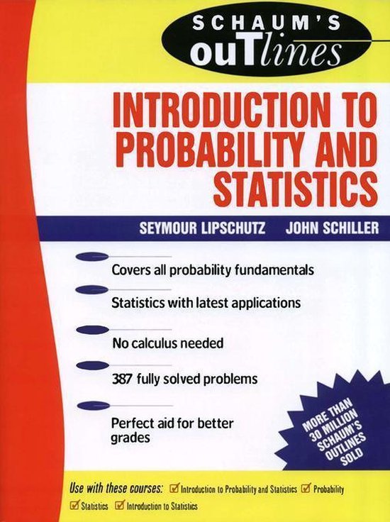 Schaum's Outline of Introduction to Probability and Statistics (ebook ... Schaum's Outline of Introduction to Probability and Statistics (ebook ...