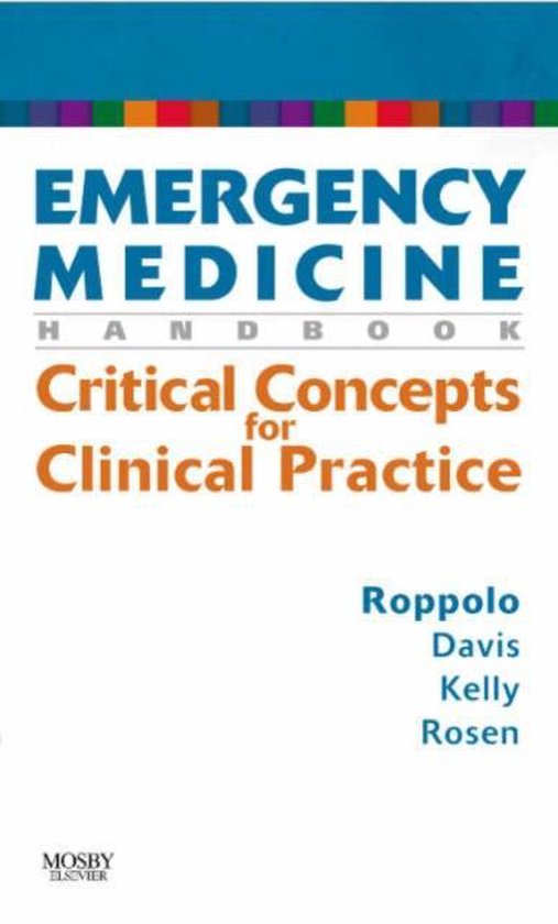 Emergency Medicine Handbook | 9780323037297 | Lynn Roppolo | Boeken ...