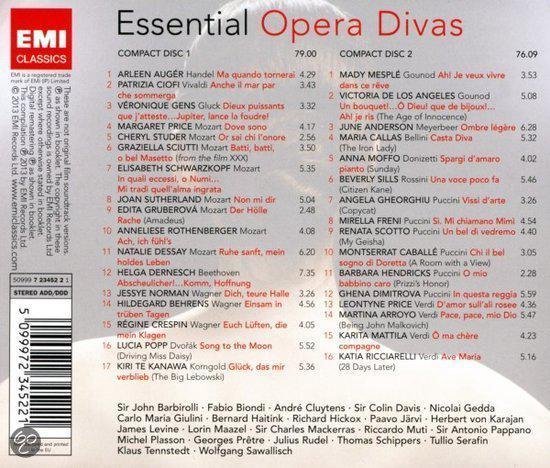 Essential Opera Divas, various artists | CD (album) | Muziek | bol.com