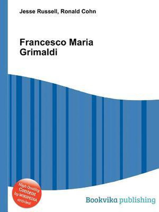 Francesco Maria Grimaldi, Jesse Russell | 9785510875904 | Boeken | bol.com