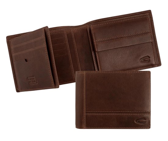 Camel Active - Tokyo - heren portemonnee - brown | bol.com