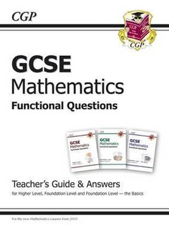 GCSE Maths Functional Questions - Teacher's Guide (Including Answers ...