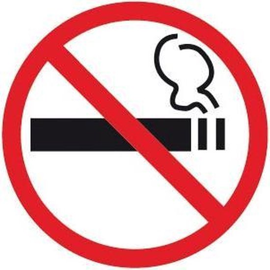 Apli pictogrammen verboden te roken | bol