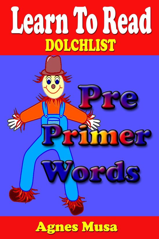 Learn To Read - Pre-Primer Words (ebook), Agnes Musa | 9781310021107 ...