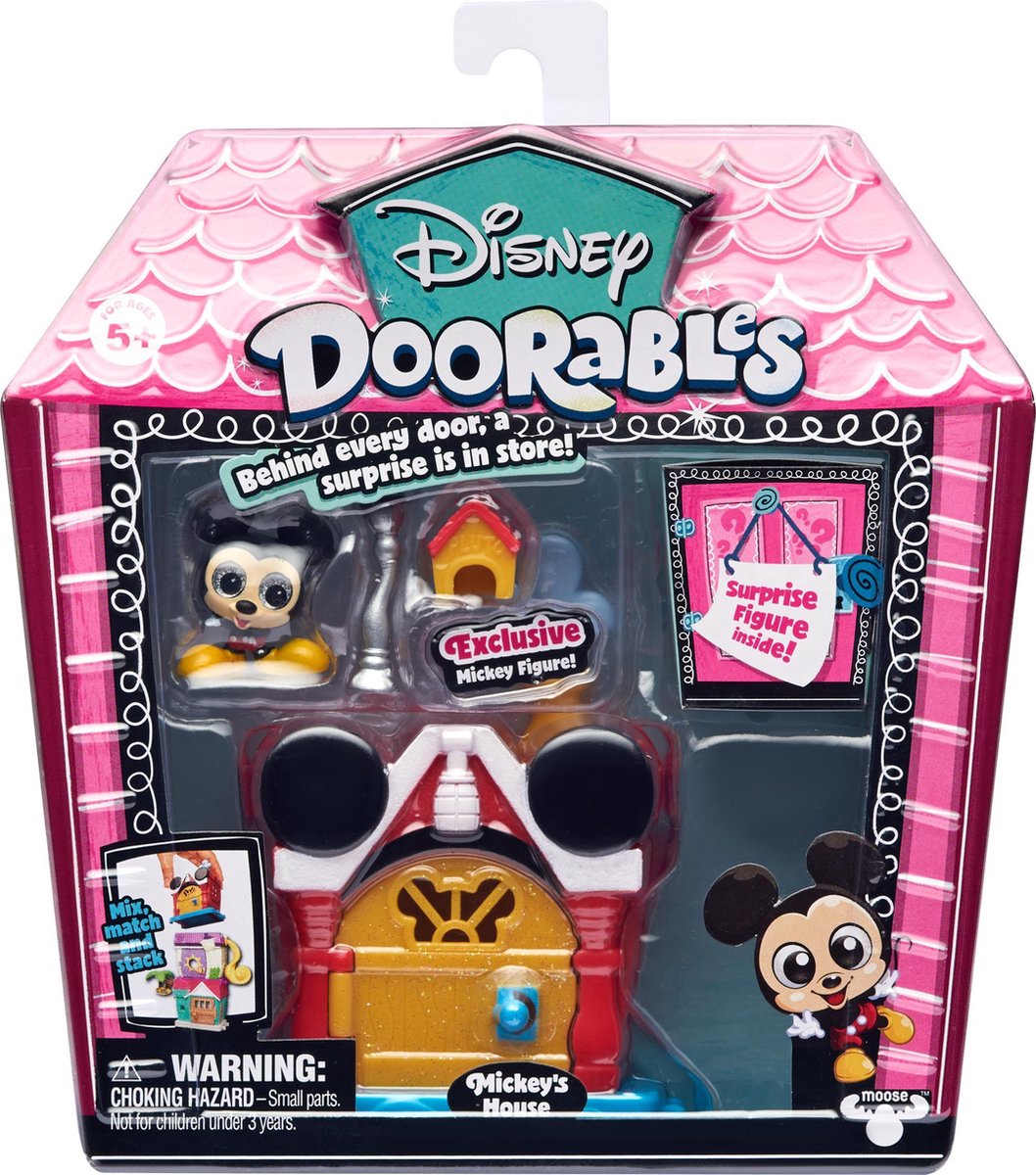 Doorables - Mini display set - Mickeys Huis | bol.com