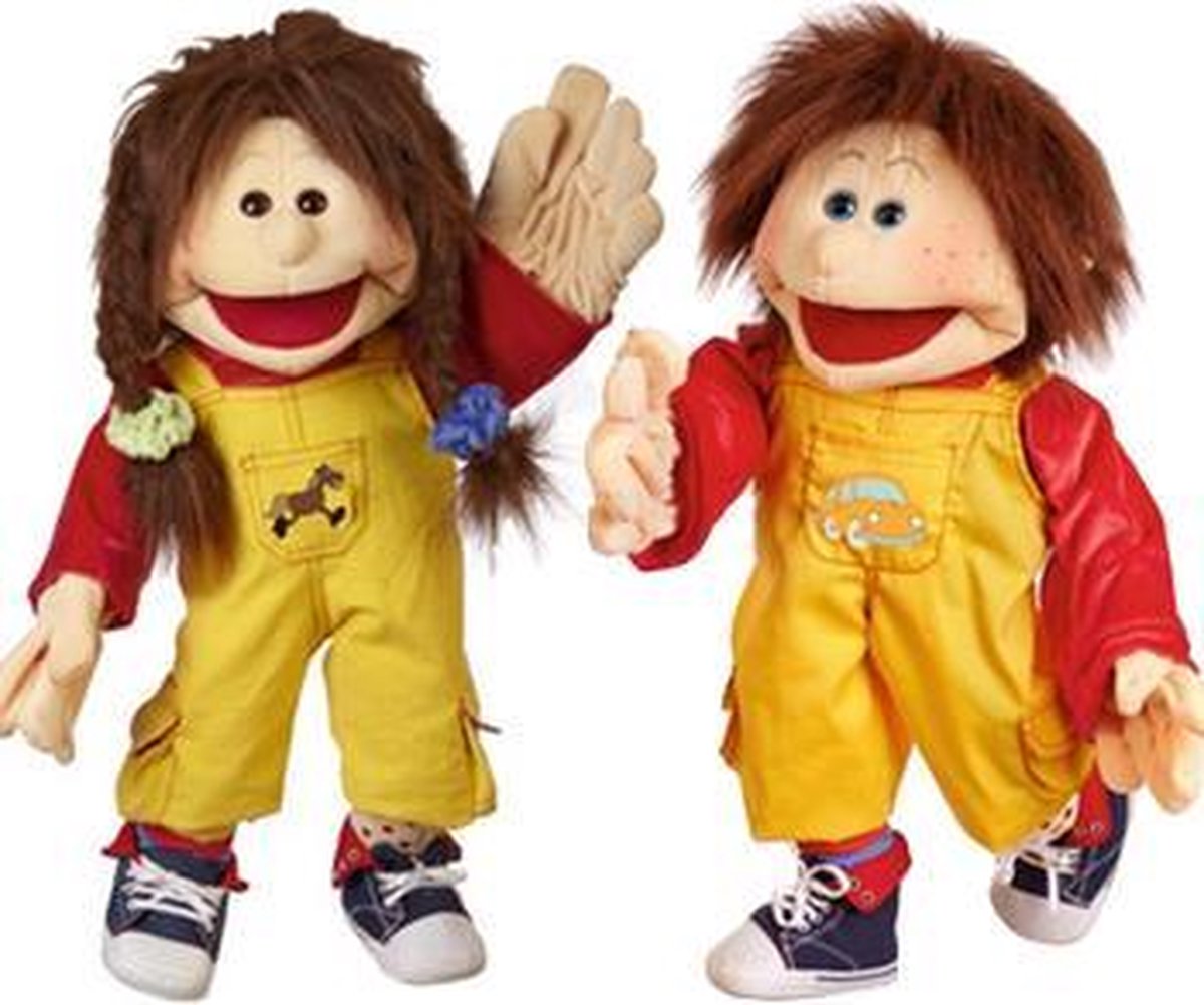 Living Puppets handpop tweeling Ping en Lou | bol.com