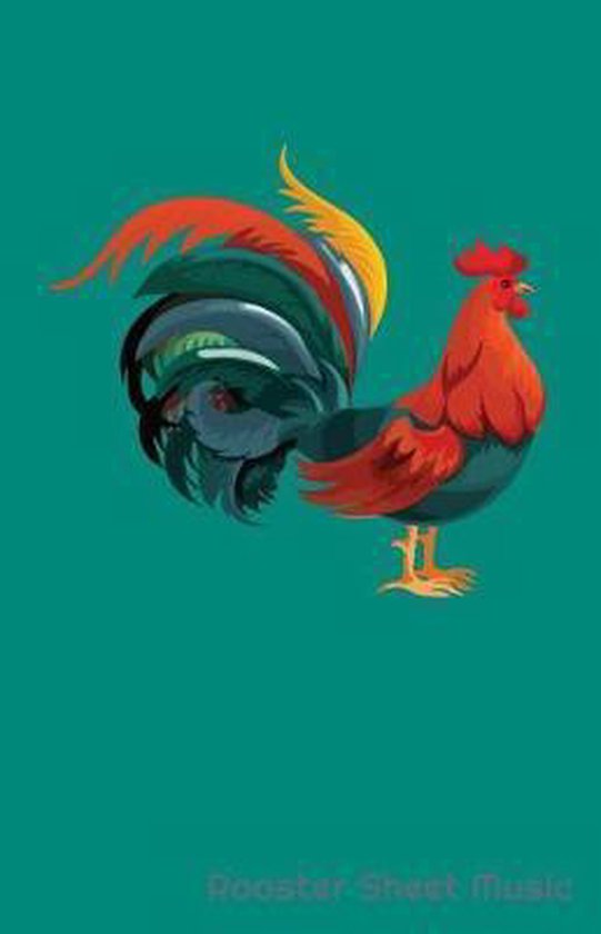 Rooster Sheet Music | 9781090459596 | Zone365 Creative Journals ...