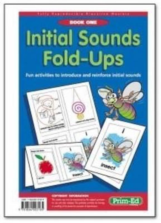 Initial Sounds Fold-Ups, Prime Publishing | 9781864003185 | Boeken | bol