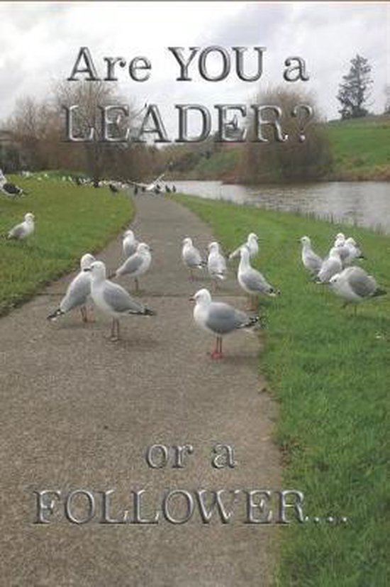 Are You a Leader of a Follower Notebook | 9781095100868 | Ontrack ...