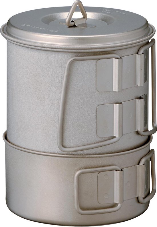 Snow Peak Mini Solo Titanium Cook Set | bol