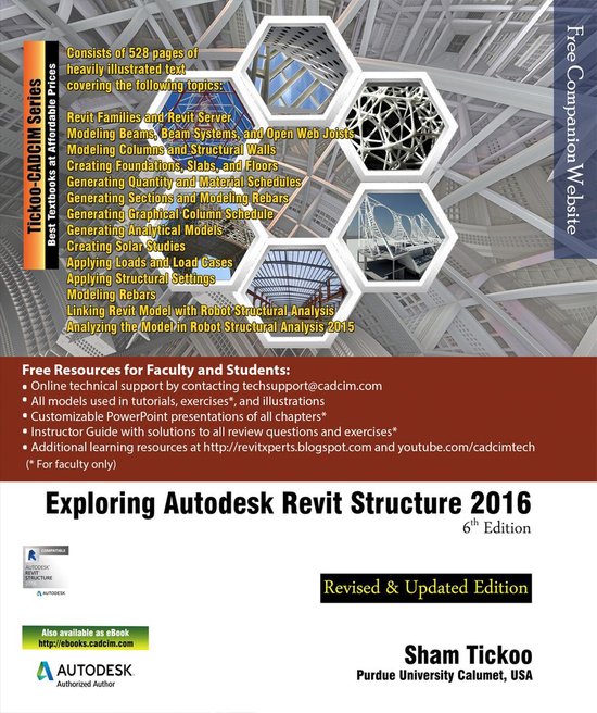 Exploring Autodesk Revit Structure 2016 (ebook), Sham Tickoo | 9781386851219 | Boeken | bol
