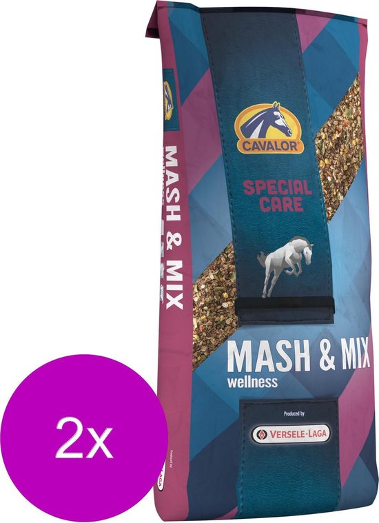 Cavalor Mash & Mix - Paardenvoer - 2 x 15 kg Special C | bol