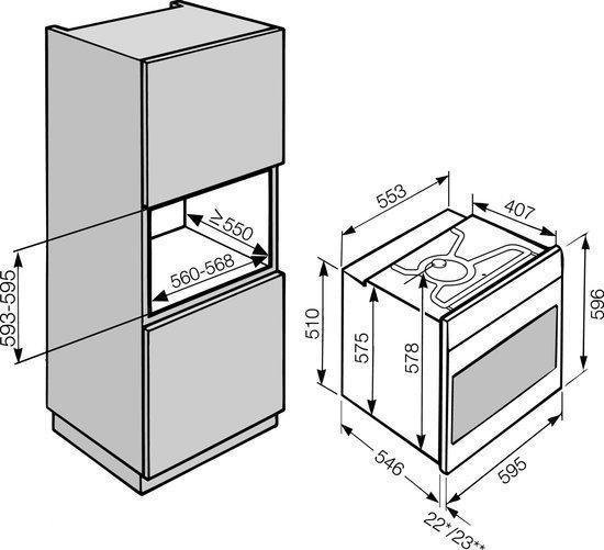 Miele Oven H 5240 B SW | bol.com