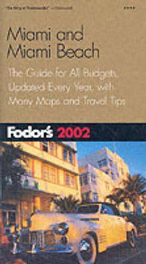 Miami and Miami Beach, Fodor | 9780679008675 | Boeken | bol.com
