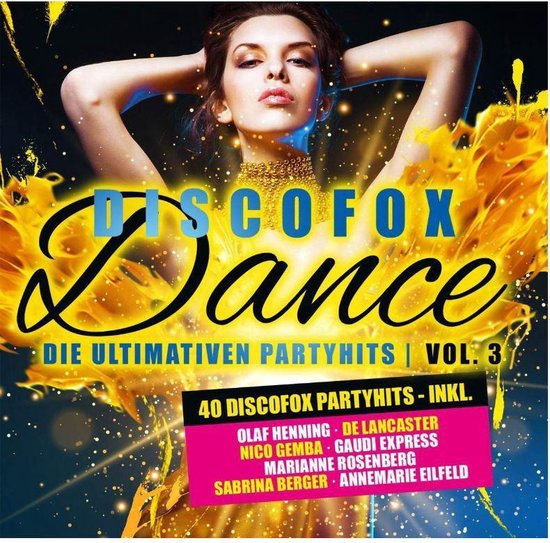 Discofox Dance 3 Die Ultimativen Party Hits, V/a | CD (album) | Muziek ...