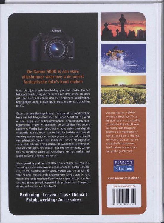 Het Canon 500D Boek, Jeroen Horlings | 9789043019170 | Boeken | bol