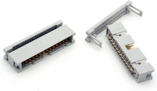 26-Pin 2x13 Male IDC Flat Ribbon Box Header 2.54mm Pitch Connector | bol
