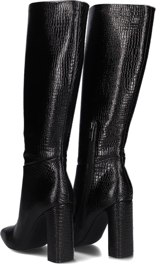 Steve Madden Ally Hoge laarzen - Dames - Zwart - Maat 39 | bol