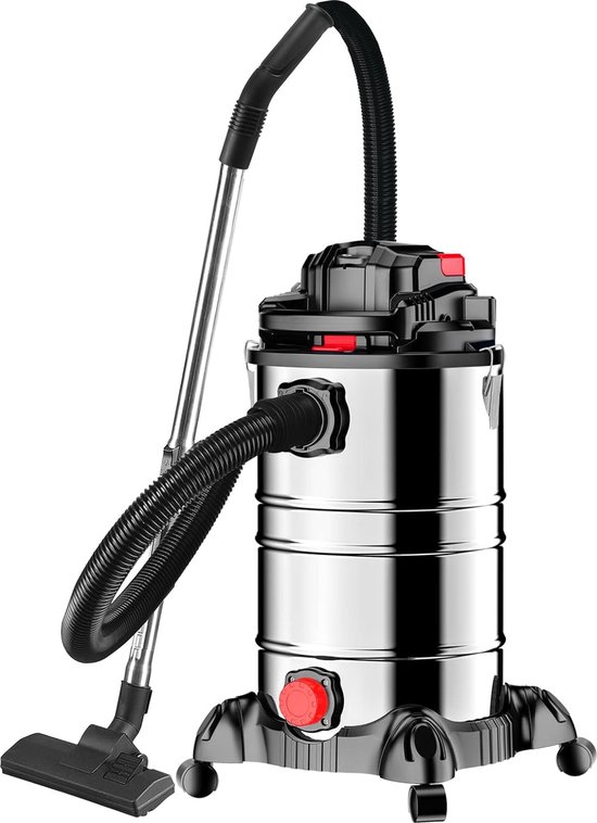 ShopGlobe - Bouwstofzuiger Zonder Zak - Industriele Stofzuiger ...