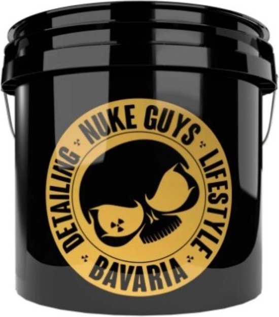 Emmer Nuke Guys Grit Guard Bavariagold Zwart 13 Liter | bol