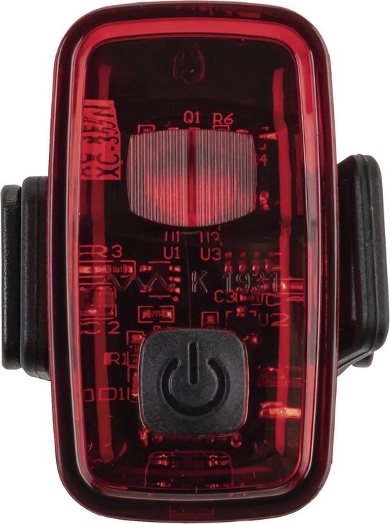 CRIVIT Fietslampenset voor en achterlamp - Spatwaterdicht - Ledlamp ...