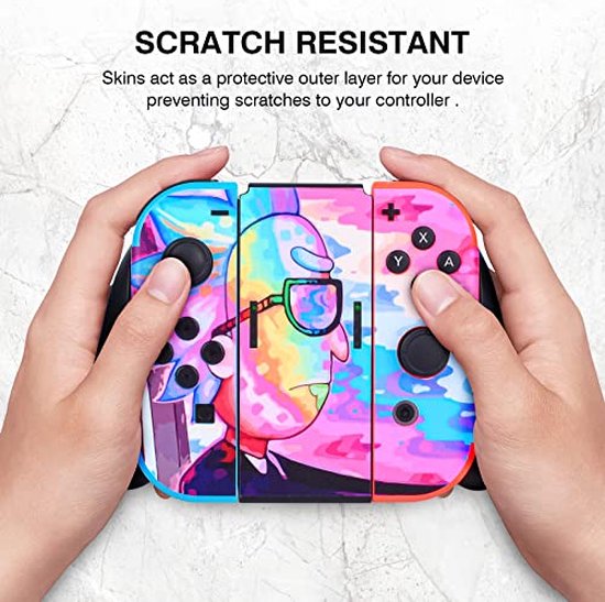 Avoir Avoir®-Switch Skin-Duurzaam PVC-Met Anime-sticker-Kleurrijk ...