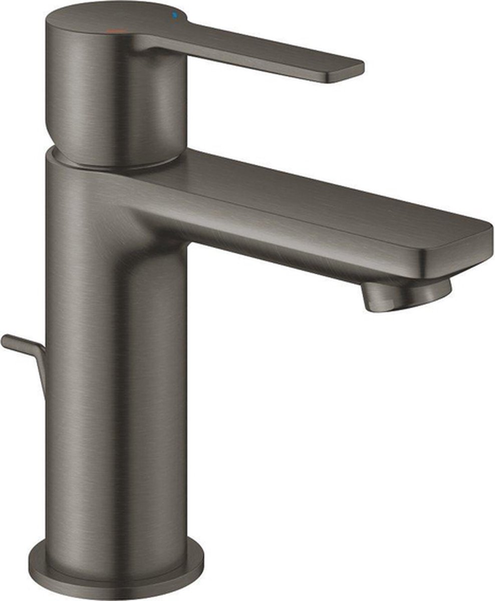 GROHE Lineare New Xs-Size Wastafelmengkraan M/Waste - Hard Graphite ...