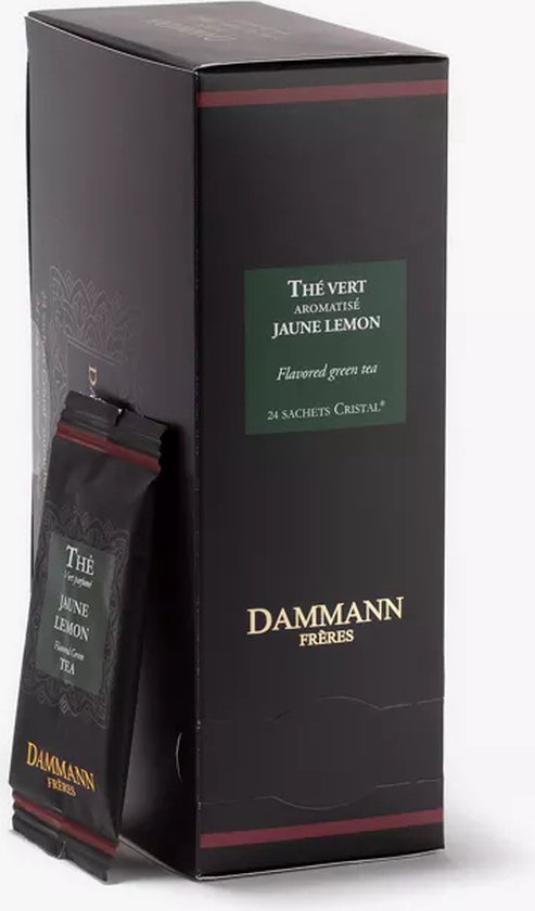 Dammann Freres - Thee Jaune Lemon 24 verpakte cristal zakjes - Groene ...