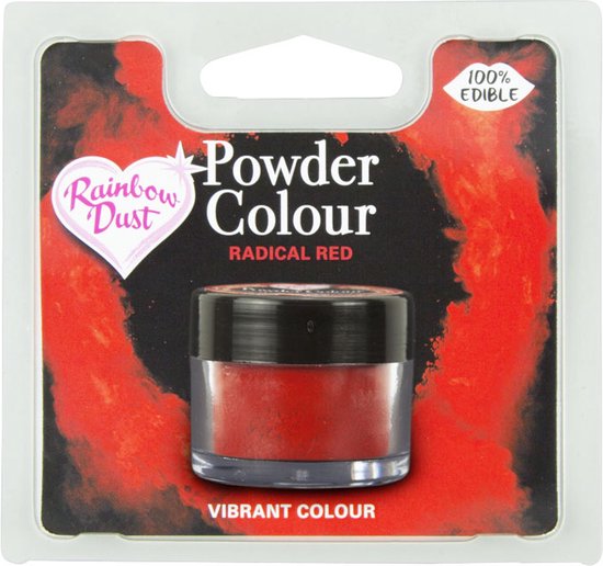 RD Powder Colour Red - Radical Red | bol