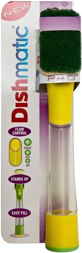 DISHMATIC SCHUURSPONSBORSTEL I-STAND | bol