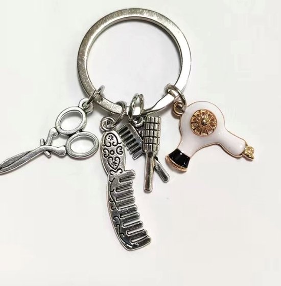 Sleutelhanger Kapper set Fohn (Wit ) | bol