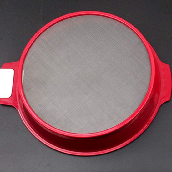 Meel Zeef Rvs Fijne Mesh Zeef Zeven Pan Voedsel Thee Suiker Meel Zeeven ...