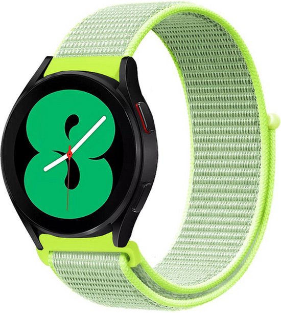 By Qubix 22mm - Sport Loop nylon bandje - Geel - Huawei Watch GT 2 - GT ...