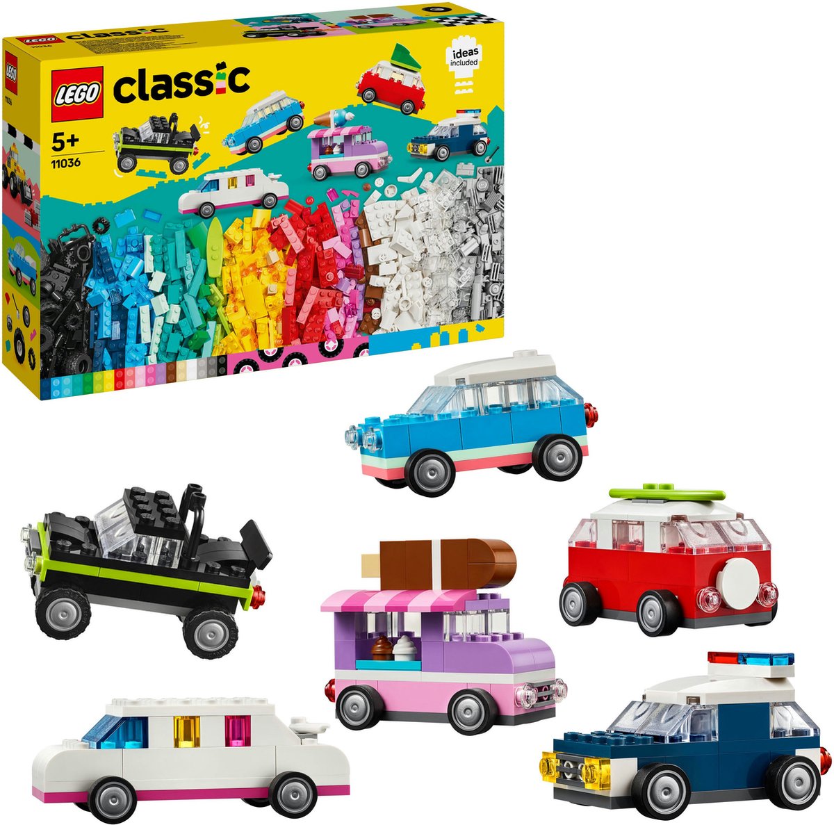LEGO Classic Creatieve voertuigen - 11036 | bol