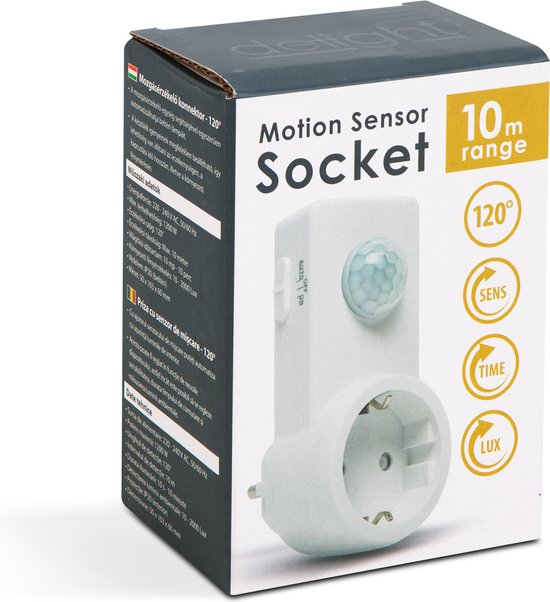 Stekker met Bewegingsmelder / Stekker met Infrarood Sensor - Maak elke ...