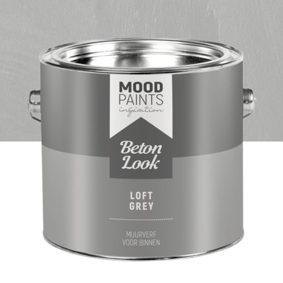 Wovar Betonlook verf | Loft Grey 2,5 Liter | bol