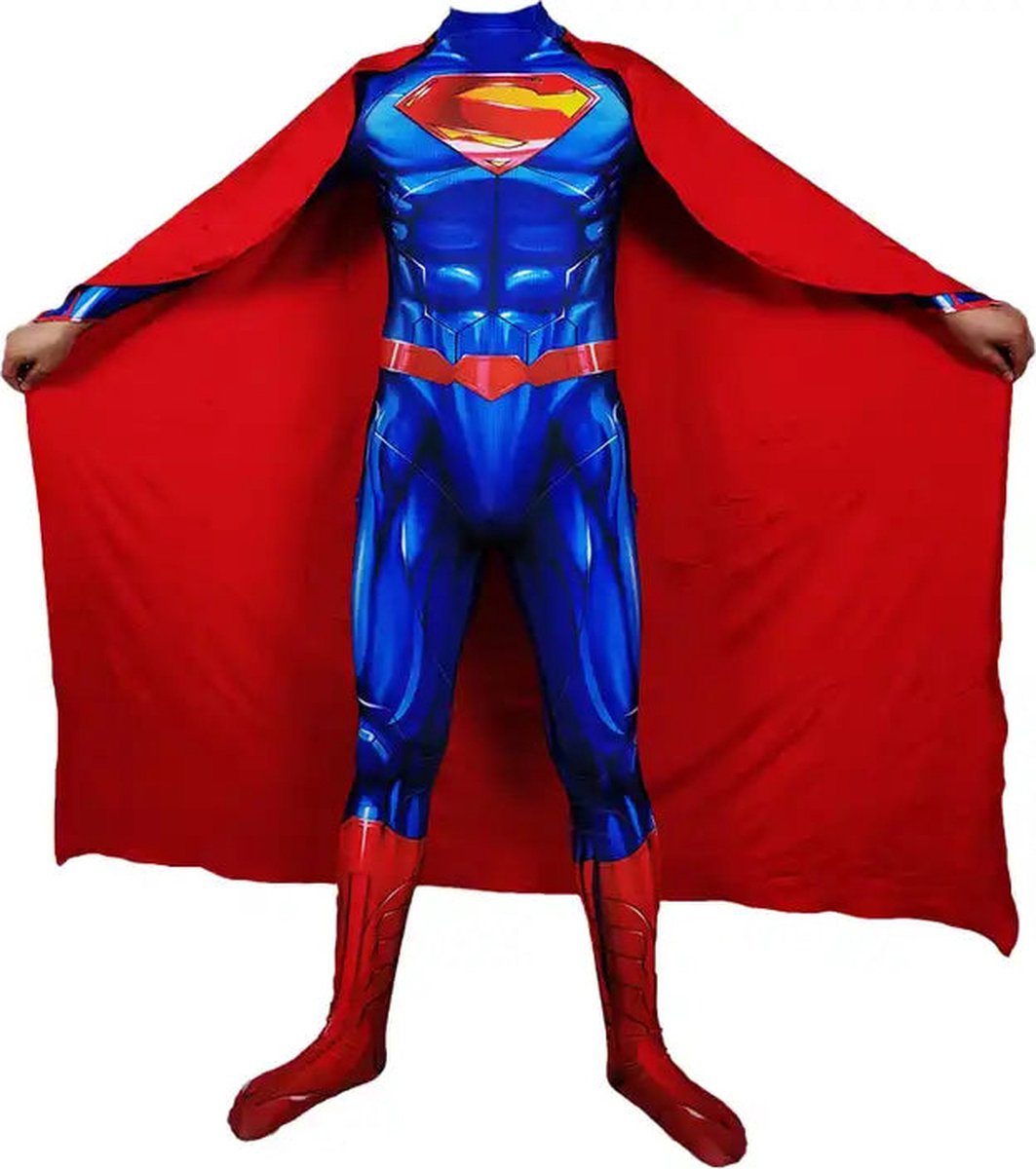 Superheldendroom - Superman met cape - 104 (3/4 Jaar) - Verkleedkleding ...