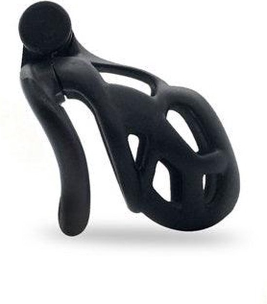 SissyMarket - The Feminizer V2 - Zwart - Cage de chasteté - Cage à ...