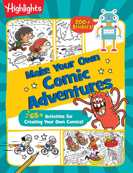 Make Your Own Comic Adventures, Highlights Press | 9781629799490 ...